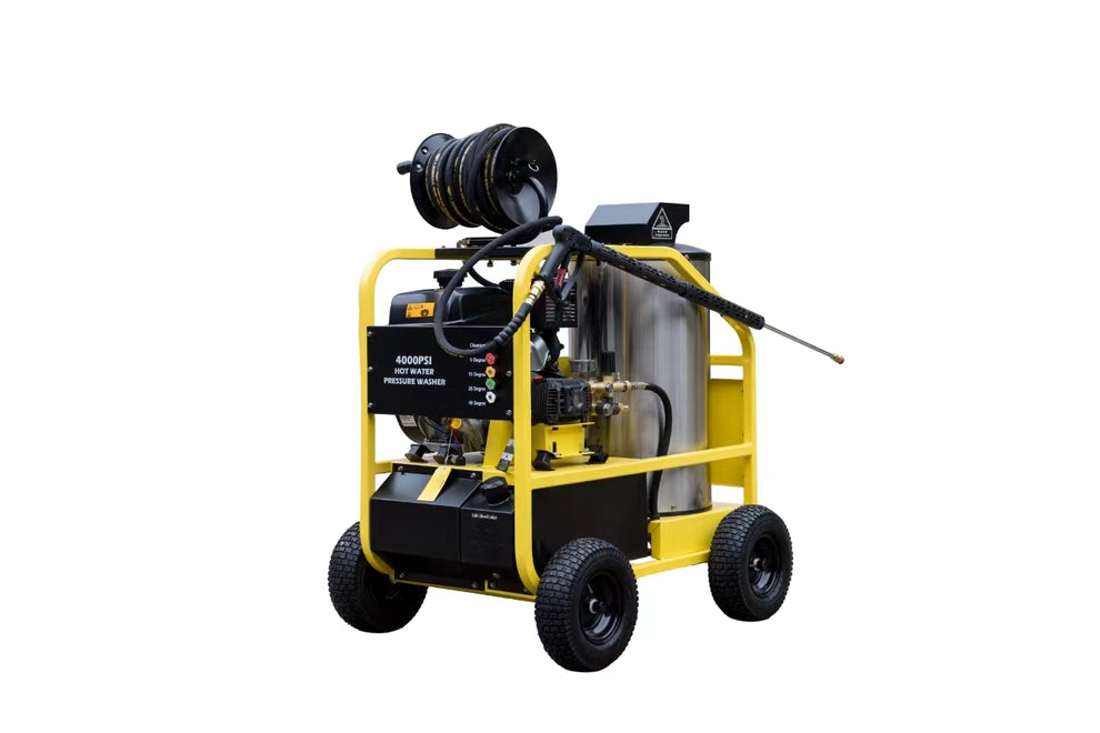 EMC 4000 PSI Tankless Hot Water Pressure Washer – EMC Industrial
