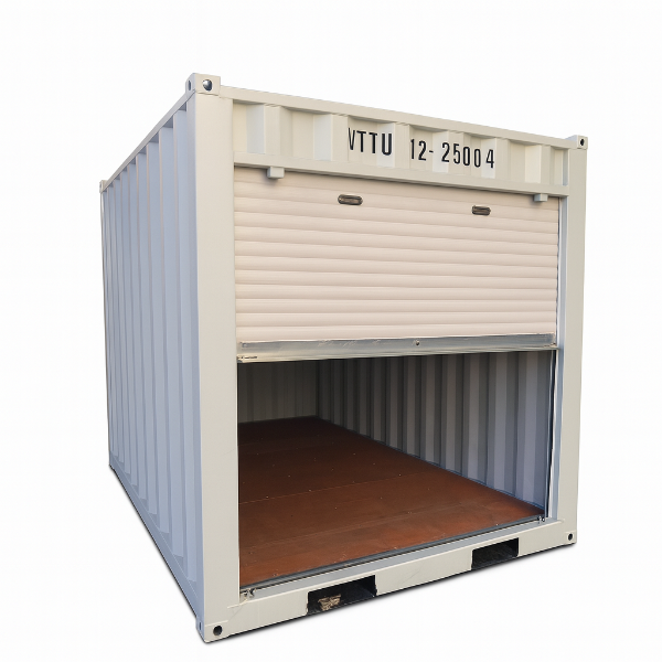 EMC 12FT Container Office With Roller Door — EMC Industrial