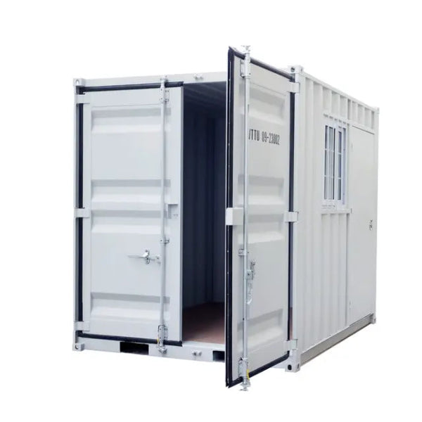 EMC 7FT Container Office - 1 Window and 1 Man Door — EMC Industrial
