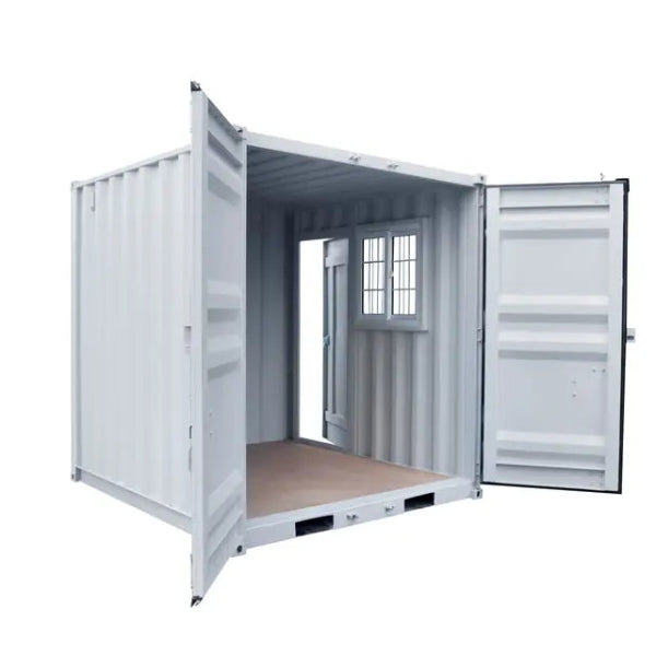 EMC 8FT Container Office - 1 Window and 1 Man Door — EMC Industrial